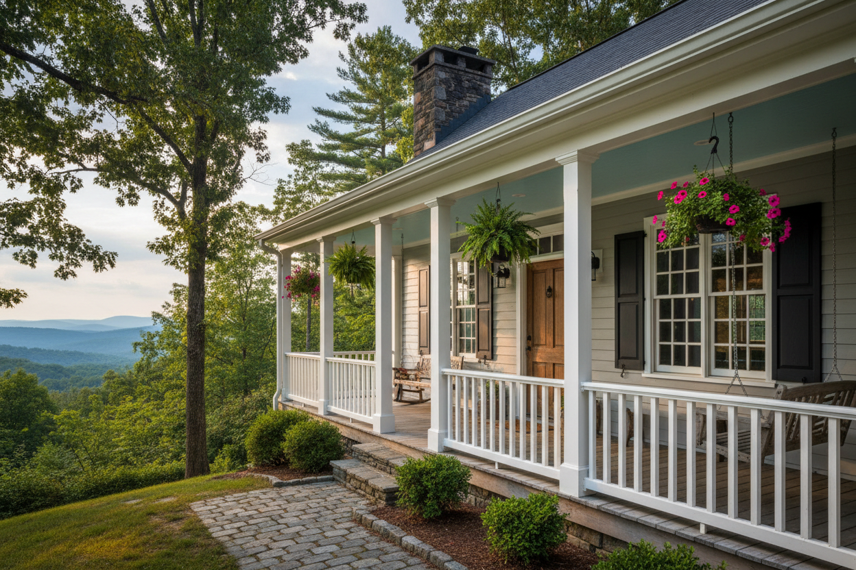 Why Southern Porches Were Painted Haint Blue – Blue Ridge Whispers